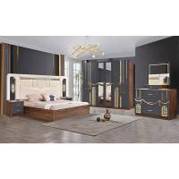 China 2026 Turkey Style Luxury Bedroom Set king Size Bed Suite Master Room Wooden Frame Cheap Wholesale Modern Bedroom Furniture Set for sale