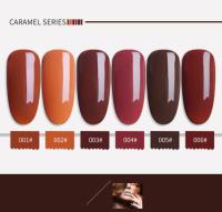 China Long Lasting Soak Off Led Lamp 6 Colors Set Uv Gel Nail Polish for sale