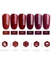 China Glitter Non Toxic Top Coat Chemical Free Nail Polish for sale
