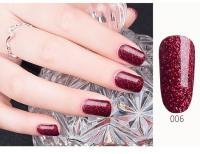 China Glitter Non Toxic Top Coat Chemical Free Nail Polish for sale