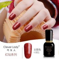 China Glitter Non Toxic Top Coat Chemical Free Nail Polish for sale