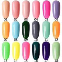China Resin 48 Color 8ml UV Gel Non Toxic Nail Polish for sale