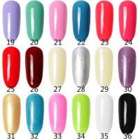 China Resin 48 Color 8ml UV Gel Non Toxic Nail Polish for sale
