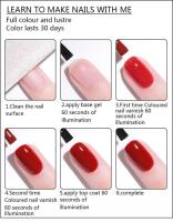 China Fashion Design Healthy Non Toxic Gel Nail Polish Kit for sale