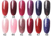 China Resin 48 Color 8ml UV Gel Non Toxic Nail Polish for sale