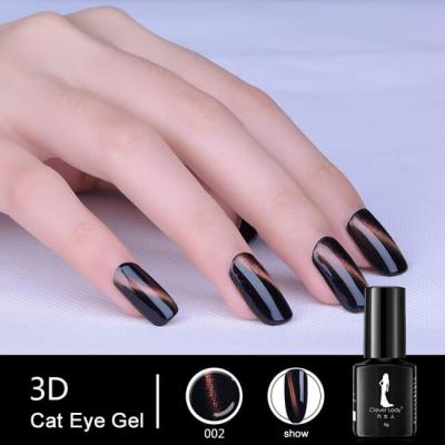 China ISO22716 3D Non Toxic Black Nail Polish , Environmentally Friendly Nail Polish for sale