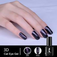 China 0.27oz Black Owned Non Toxic Nail Polish , Gel Nail Polish Soak Off UV Led for sale