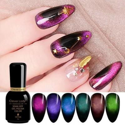 China 6 Colors 9D Cat Eye Nail Polish for sale