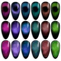 China 6 Colors 9D Cat Eye Nail Polish for sale