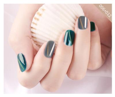 China 24 Colors Non Toxic Nail Polish , Eco Friendly Magnetic Cat Eye Gel Polish for sale