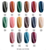China 33 Colors Long Lasting Non Toxic Nail Polish , 8ml Water Based Nail Polish Halal for sale