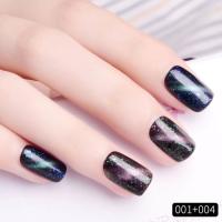 China Resin Non Toxic UV Gel Nail Polish , Magnetic Cat Eye Nail Polish for sale