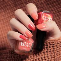 China 10 Colors Permeable 12ml Non Toxic Peel Off Nail Polish for sale