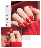 China 12 Colors Natural Non Toxic Nail Polish , 9 Free Gel Nail Polish for sale