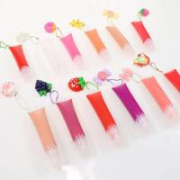 China 12 Colors Private Label Lip Gloss , Nature Clear Glitter Lip Gloss for sale