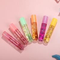 China 6 Colors MSDS Plumping Clear OEM Fruit Lip Gloss for sale