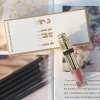China Private Label Waterproof Matte 2 In 1 Lip Gloss for sale