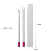 China Longlasting Black Lip Liner Pencil , 9g Creamy Lip Liner for sale