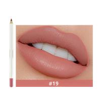 China Sweat Proof Orange Lip Liner Pencil , Natural Lip Color Lip Liner for sale