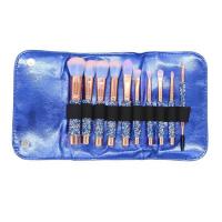 China ISO9001 Rhinestone Handle Synthetic Makeup Brushes Set for sale