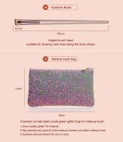 China 10 Pieces OEM Full Professional Makeup Kit With Brushes for sale