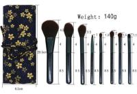 China ISO9001 Eight Pieces Synthetic Makeup Brushes Set for sale