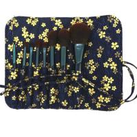 China SGS Multifunctional Black Synthetic Hair Makeup Brushes for sale