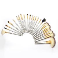 China 24 Pieces Synthetic Makeup Brushes Set , Eco Friendly Makeup Brush Set for sale
