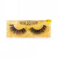 China MSDS 0.07mm Mink Eyelashes , 100 Real Mink Lashes for sale