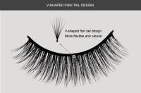 China Handmade SGS 3D Mink Eyelashes ,  0.12mm Dramatic Mink Lashes for sale