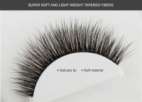 China Natural Black Fur 0.05mm 3D Mink False Eyelashes for sale