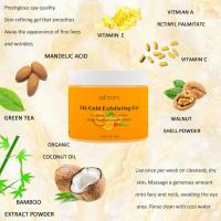 China 24K Gold Deep Cleanning Organic Exfoliating Face Scrub for sale