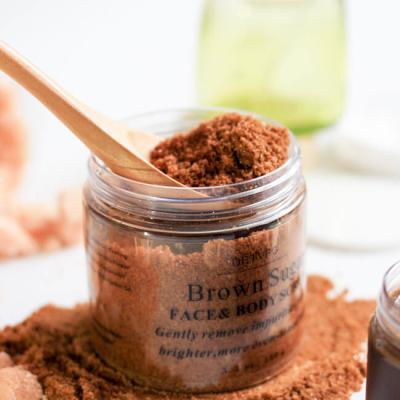 China SGS Natural Private Label Exfoliating Sugar Body Scrub for sale