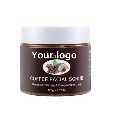 China Private Label Organic Exfoliating Body Scrub , Coffee Scrub For Dead Skin for sale