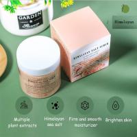 China Custom Logo Label Whitening Himalayan Salt Body Scrub for sale