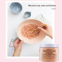 China Custom Logo Label Whitening Himalayan Salt Body Scrub for sale