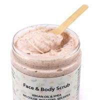 China 250g Organic Deep Cleaning Dead Skin Body Scrub for sale