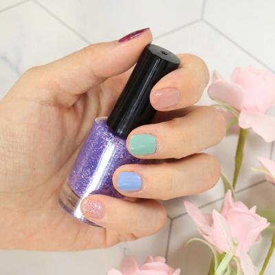 China ODM 24 Colors Long Lasting Glitter Non Toxic Nail Polish for sale