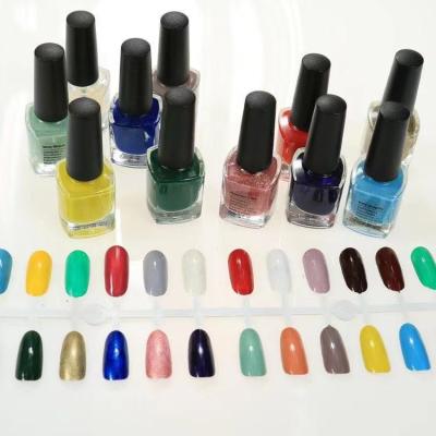 China OEM 12ml Harmless Water Based Peel Off Nail Polish for sale