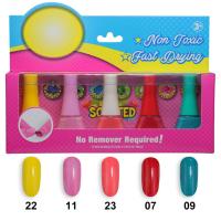 China OEM Fast Dry Peelable HALAL Vegan Water Based Nail Polish for sale