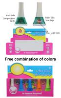 China 28 Colors Non Toxic Quick Dry Water Based Nail Polish for sale