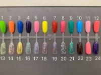 China 15ml 10ml 8ml 5ml Soak Off Water Based Nail Polish for sale
