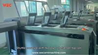 China SMT PCB Shuttle Conveyor With Two Layer Return On Top Rail for sale