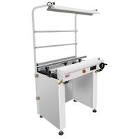 China 1.0m Length SMT Pcb Inspection Conveyor Linking With Lamp for sale