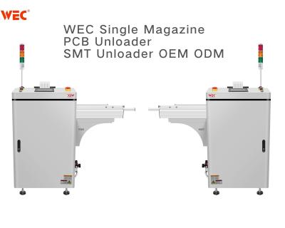 China WEC Single Magazine PCB Unloader SMT Unloader OEM ODM for sale