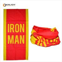 China Custom Made Polyester Multifunction Buffs Seamless Neck Gaiter For Outdoor Activities for sale