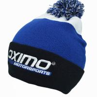 China Custom Made Soft Warm Embroidery Knitted Pom Pom Winter Hat Fashion Style for sale
