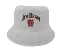 China Custom Made Promotional Cotton Material Printed Bucket Hats Headwear for sale