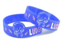 China Sports Custom Made Eco Friendly Printed Silicone Wristbands Promotional for sale