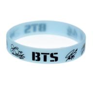 China Color Filled Custom Silicone Bracelets Glow In The Dark For Outdoor Events for sale